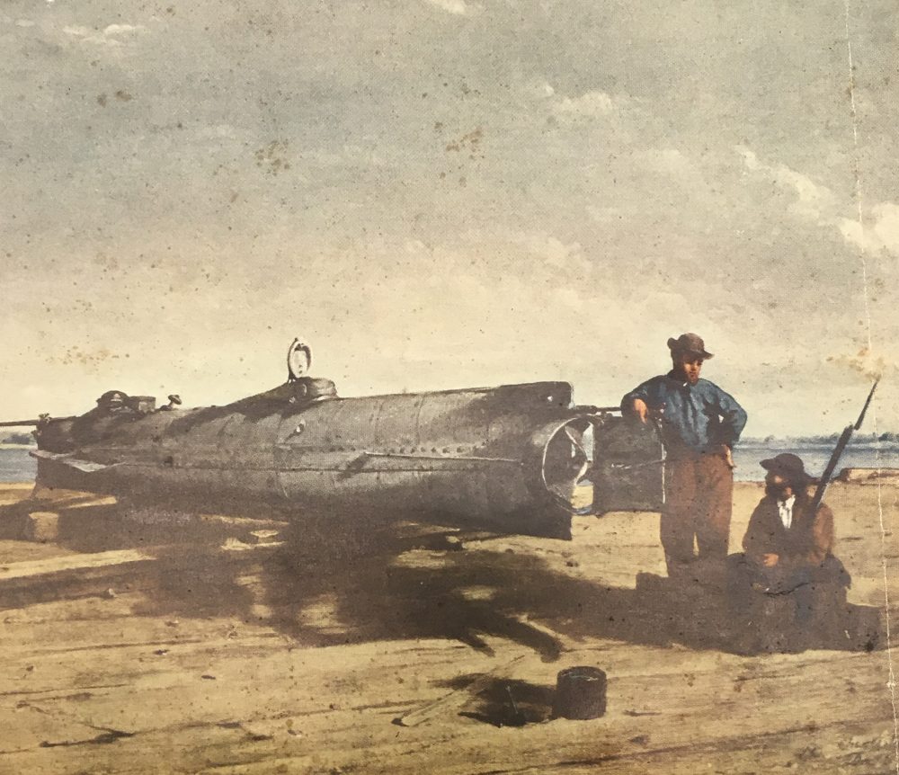 August, 1863: The H.L. Hunley sinks for the first time in Charleston ...