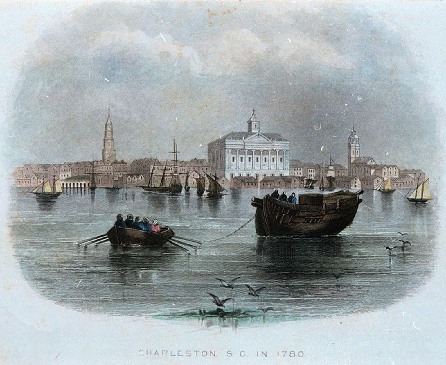 December, 1773: Charleston Tea Party Takes Place and Charleston Chamber ...