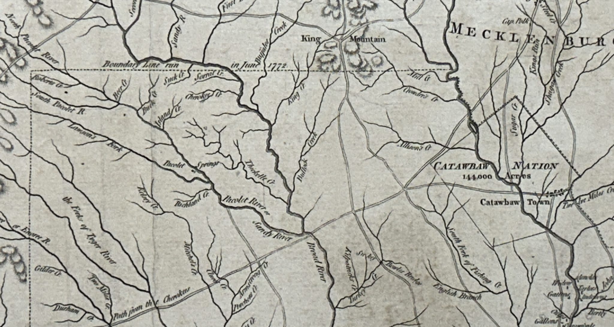May, 1775: Mouzon Map is Published - South Carolina Historical Society